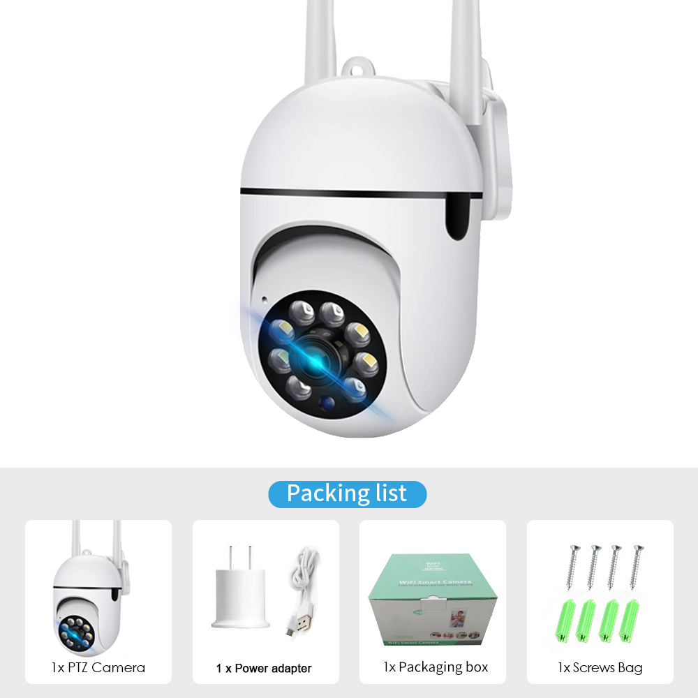 CAMVIEW CCTV Camera Waterproof 360 Degree Night Vision V380 Outdoor ...