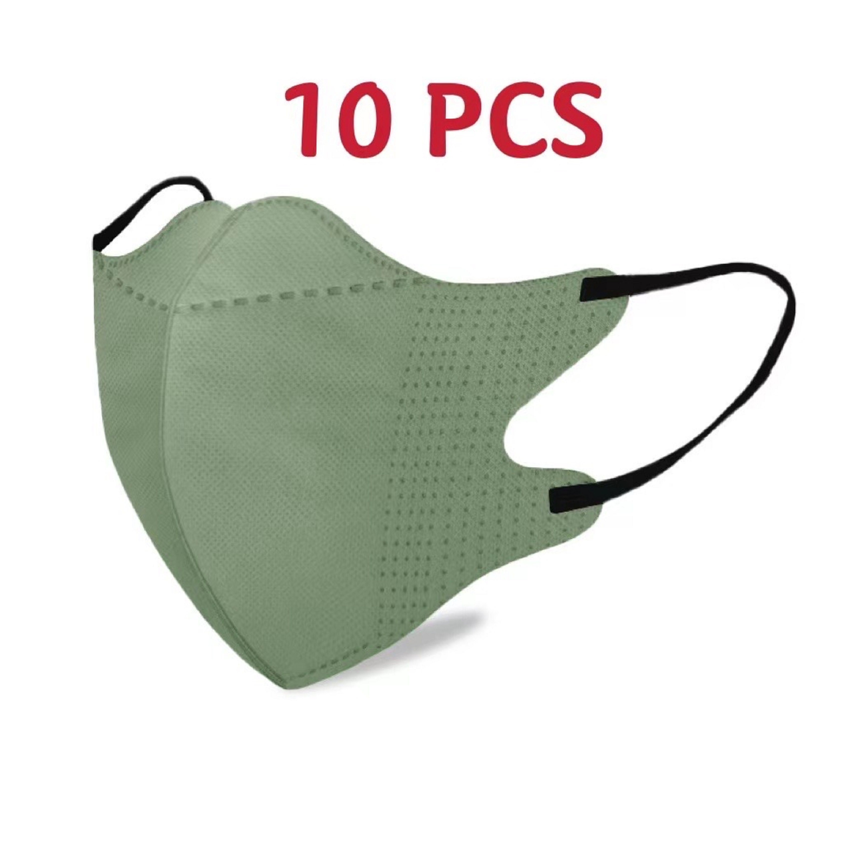 4D Mask 10pcs/Pack Face-lifting Butterfly Mask More Effectively Protect ...