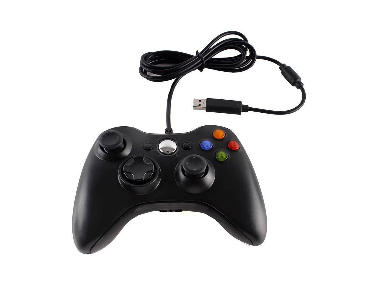 Xbox 360 Wired Controller USB Gamepad Joypad with Shoulders Buttons for Microsoft Xbox360/Xbox ...