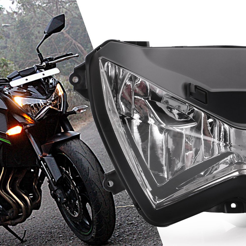 Motorcycle Headlight Lamp Assembly for Kawasaki Z250 Z800 2013 2014 ...
