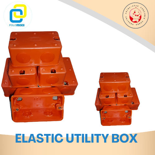 PVC ORANGE JUNCTION BOX/UTILITY BOX/COVER (FOR ELECTRICAL) | Lazada PH