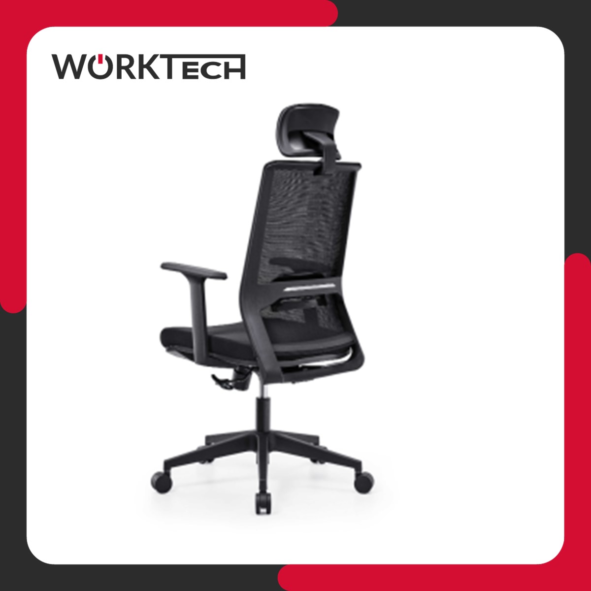 Worktech High Back/Executive Chair with Fixed Armrest MC6518A | Lazada PH