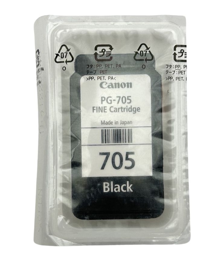 Canon Pixma Original Ink Cartridge PG-705 Black and CL-706 Tri-color ...