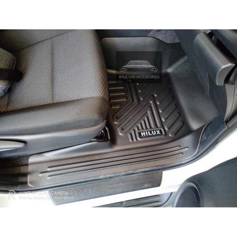 TOYOTA HILUX (REVO & CONQUEST) 5D EXTENDED SIDE DEEP DISH MATTING ...