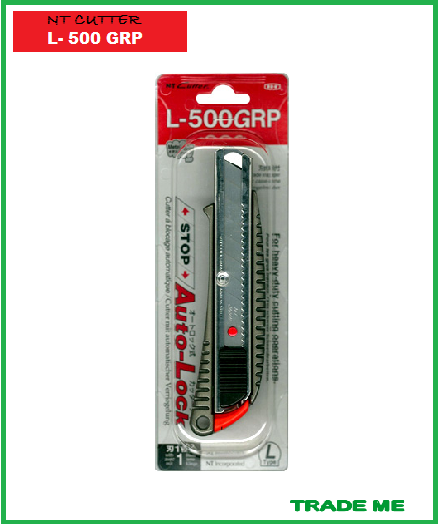 CUTTER NT BIG METAL L-500GRP AUTO LOCK - PER PIECE | Lazada PH