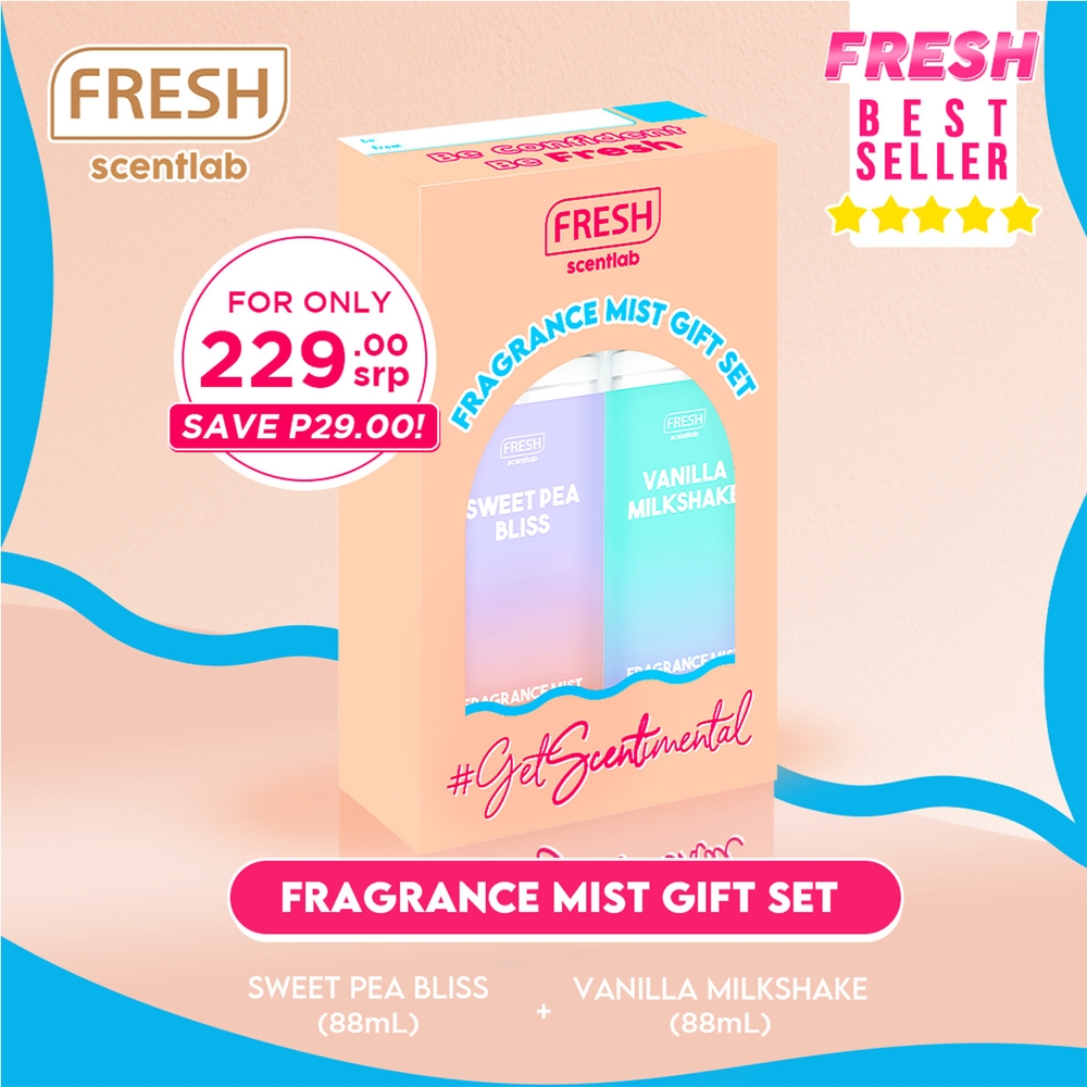 FRESH Scentlab Fragrance Mist Gift Set - Best-selling, Vanilla ...