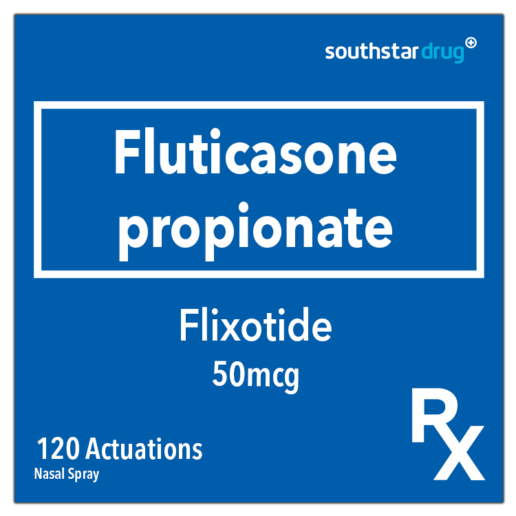 Rx: Flixotide 50mcg 120 Actuations Aquaeous Nasal Spray | Lazada PH
