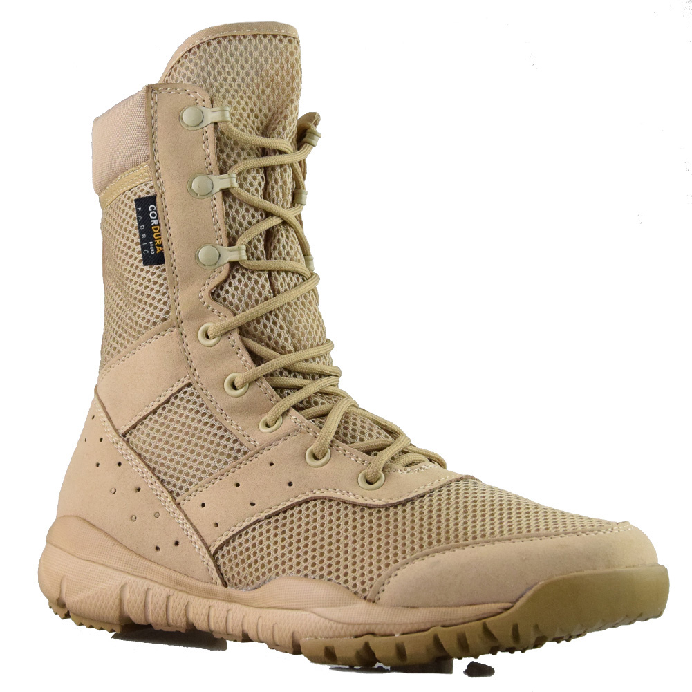 Men's BFM Black Desert Combat BootsTactical Military BootsLace up ...