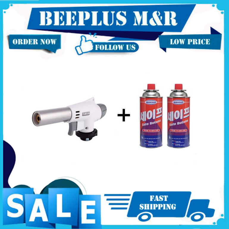 Beeplus M&R Flame Gun/ Portable Flame Gun/ Gas Blow Flame Gun/ Flame ...
