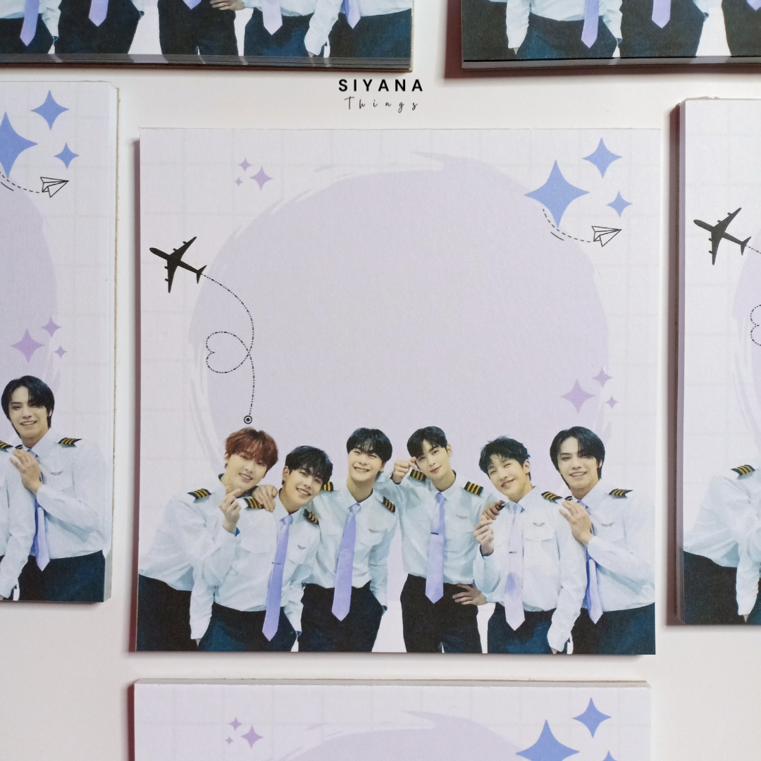 ASTRO Airline Memo Pads | Handmade Memo Pads | 30 sheets & 50 sheets ...