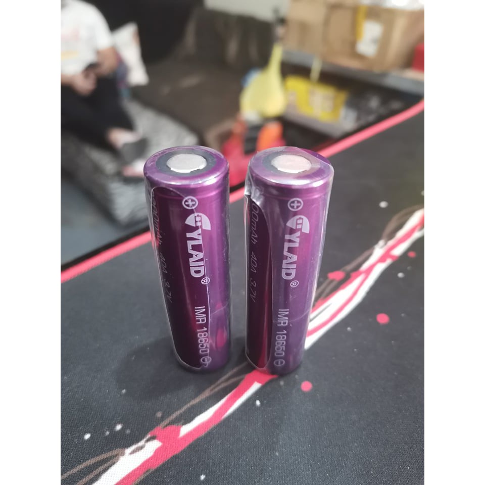 Cylaid Purple 18650 Battery Pair Legit | Lazada PH