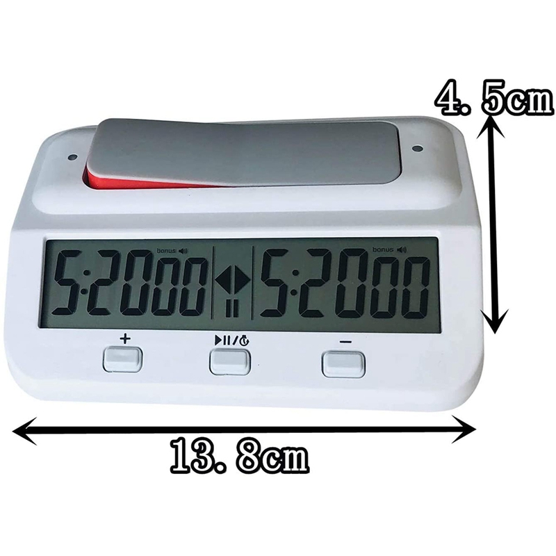 Chess Basic Digital Chess Clock and Game Timer, Accurate Digital ...