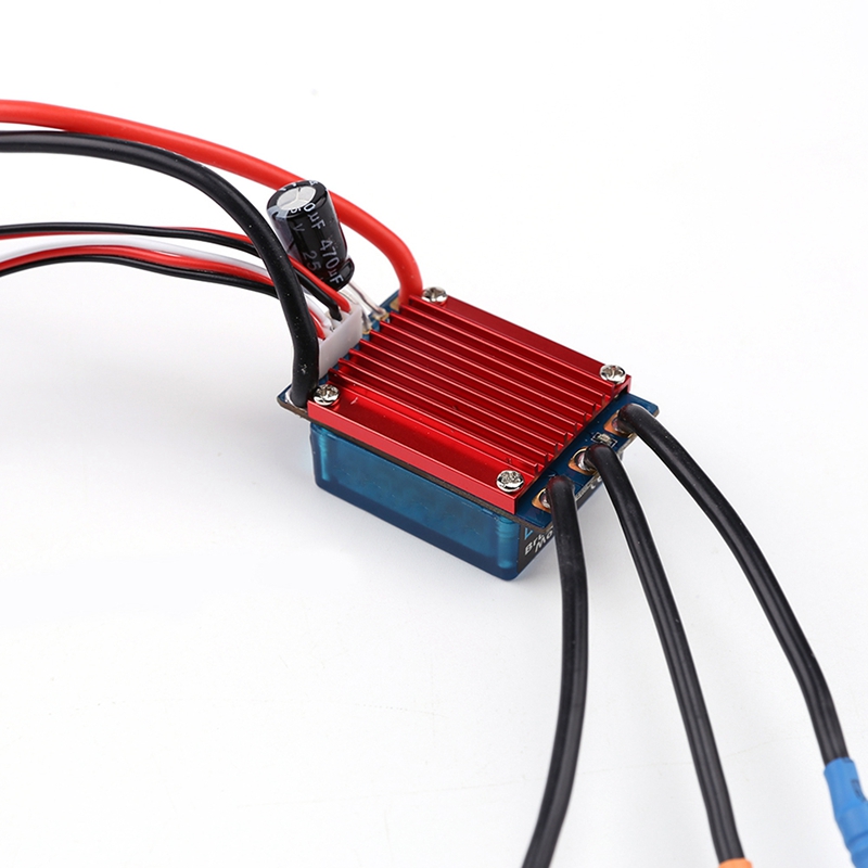 RC Running 25A Brushless ESC Electric Speed Control Waterproof for 1/14 ...