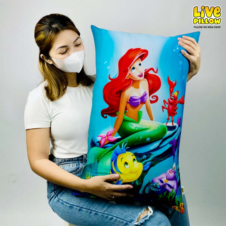 The Little Mermaid Pillow 13" x 18" Design 01 | Lazada PH