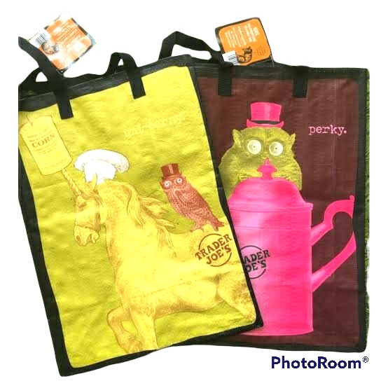 Trader Joe's Uni-Corny & Perky Design Eco Tote Bag/Shopping Bag | Lazada PH