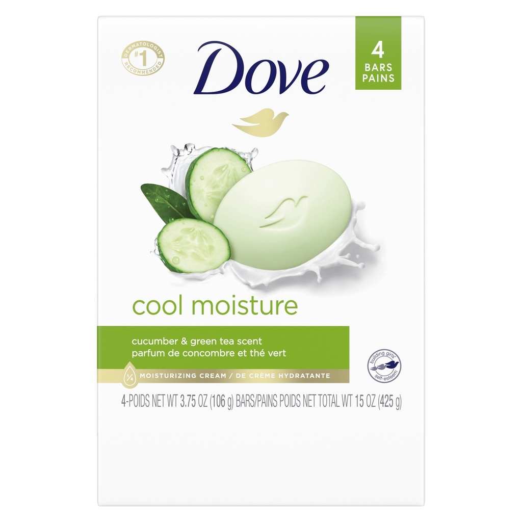BEST SALE!!! Dove Bar Go Fresh Cool Moisture (4) 3.75Oz | Lazada PH