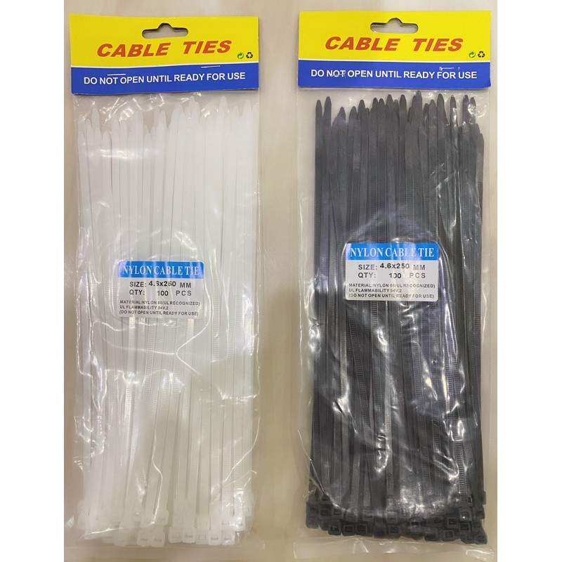 Nylon cable tie - 4.8 x 250 mm | Lazada PH
