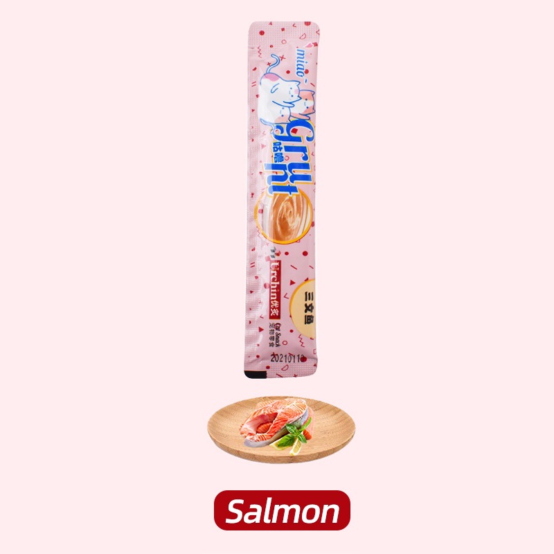 15g Cat Wet Food Stick Cat Treats Cat food Stick Cat Strip Multi Flavor ...