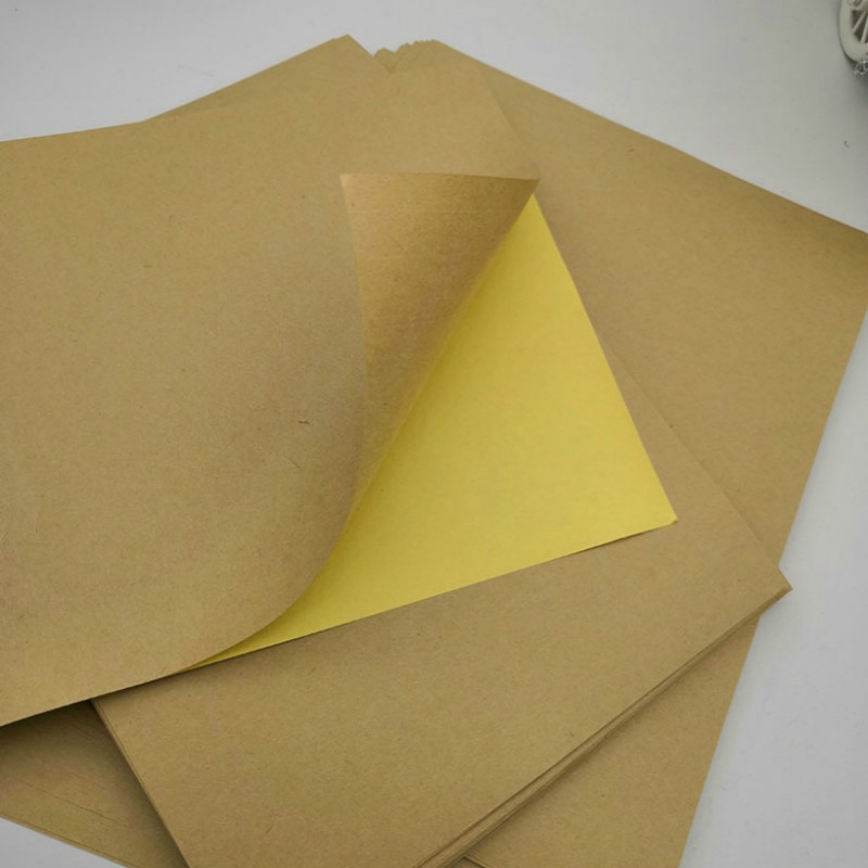 20 Sheets/package A4 Matte Kraft Paper for Laser Inkjet Printers Self ...