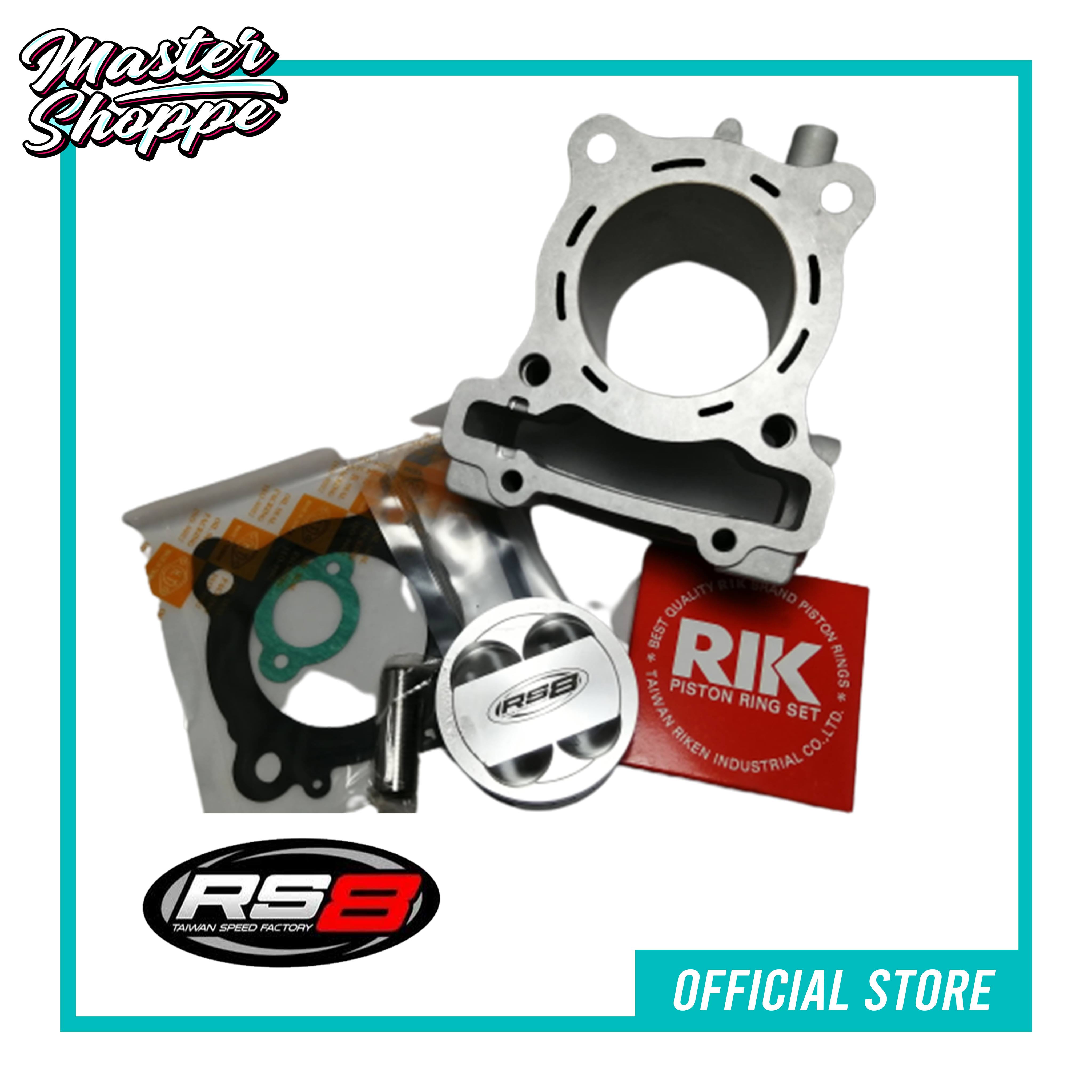 RS8 65mm Chrome Bore Block Kit, Forged Piston (Aerox/Nmax) | Lazada PH