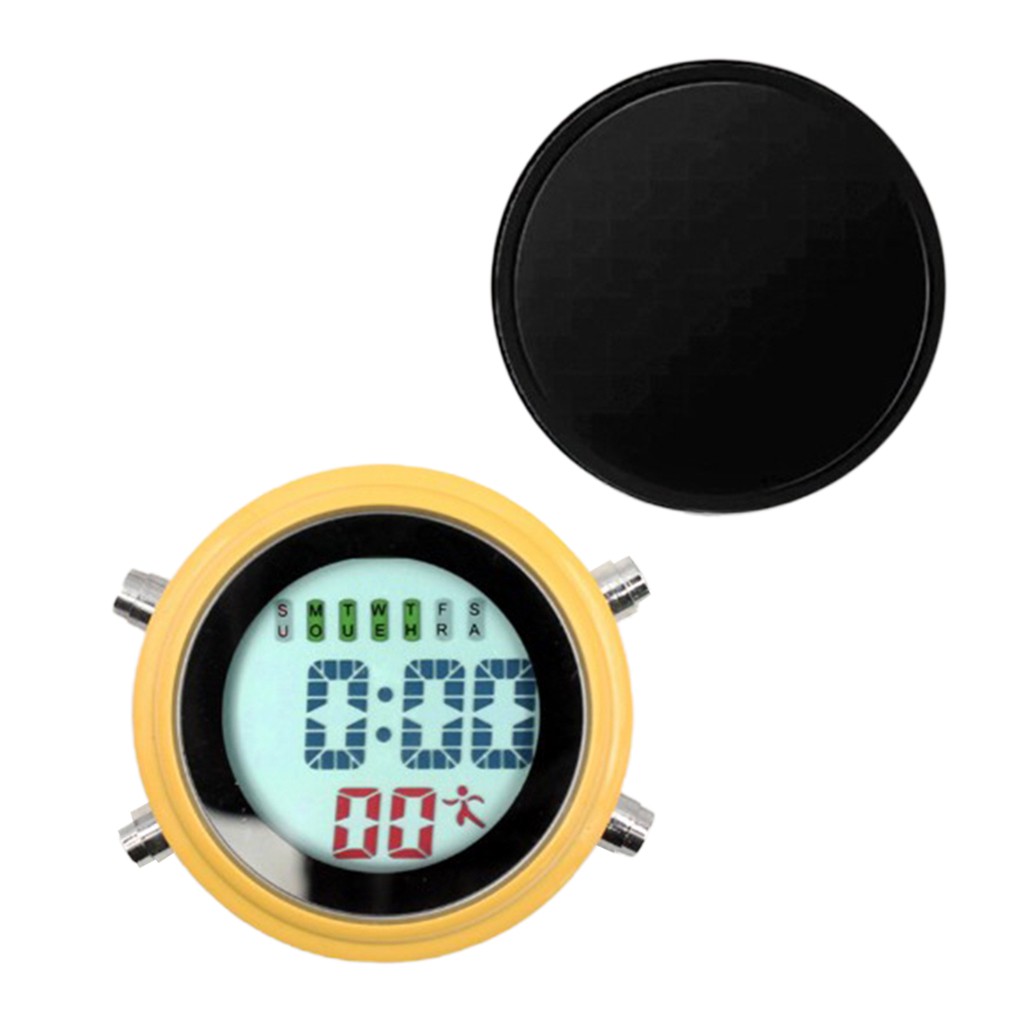 [PREDOLO2] Mini Motorcycle Clock Watch Waterproof Stick-On Motorbike ...