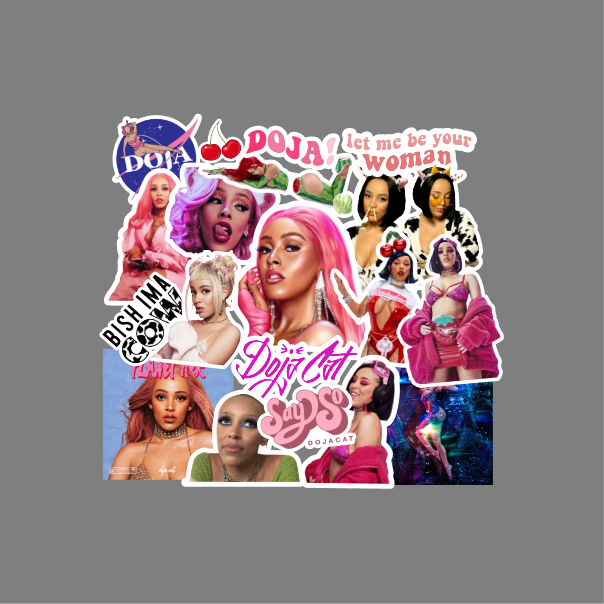 Doja Cat - Sticker Pack Waterproof Laminated | Lazada PH
