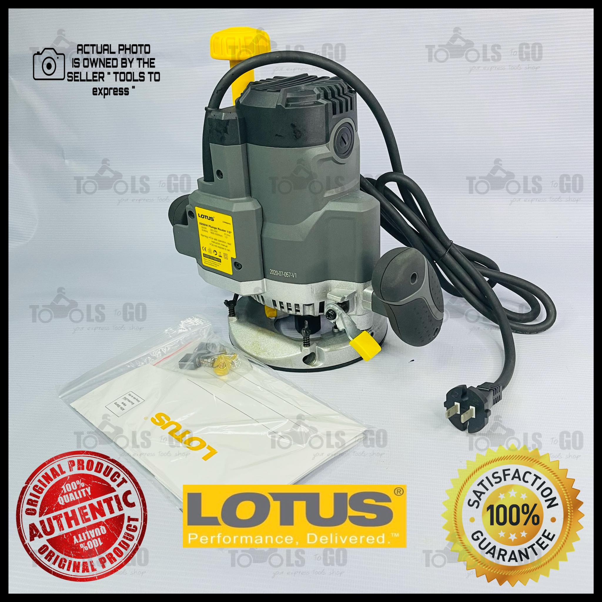 LOTUS 1/2" Plunge Router Collet LTPR2200X (2200W) | Lazada PH