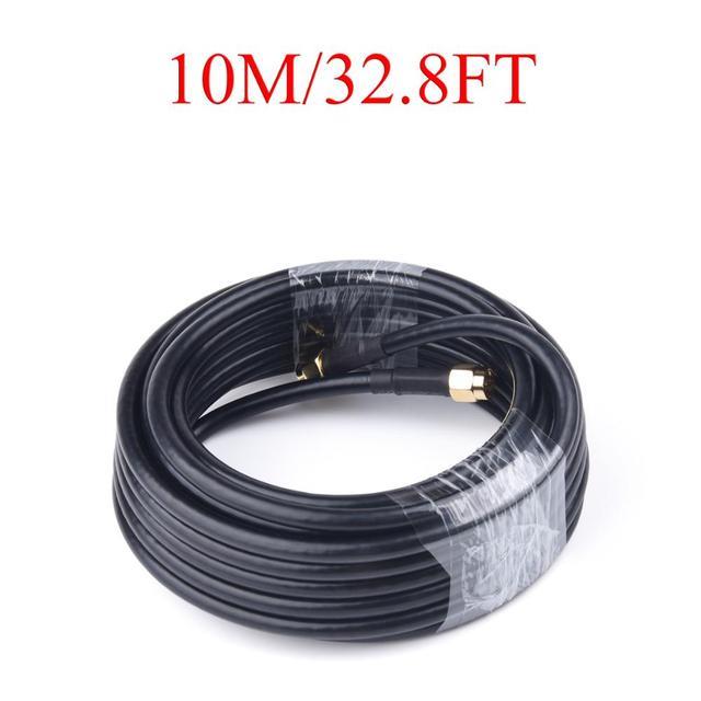 1-20M RG58/50-3 RF Coaxial Cable SMA Male to SMA Male Wire Radio ...