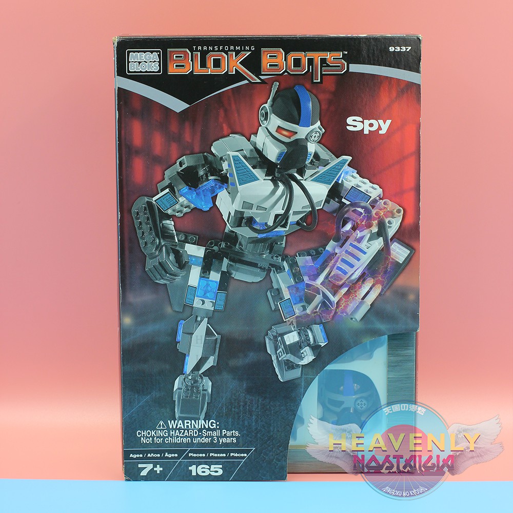 MEGA BLOKS - Transforming BLOK BOTS Spy #9337 - Complete 165 Pieces ...