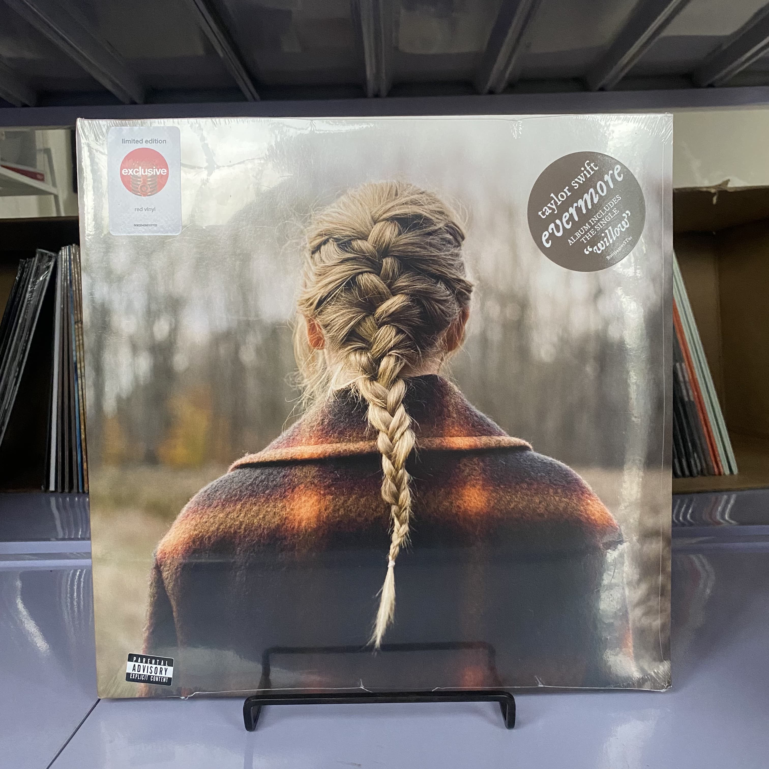 TAYLOR SWIFT Evermore Target Red Vinyl | Lazada PH