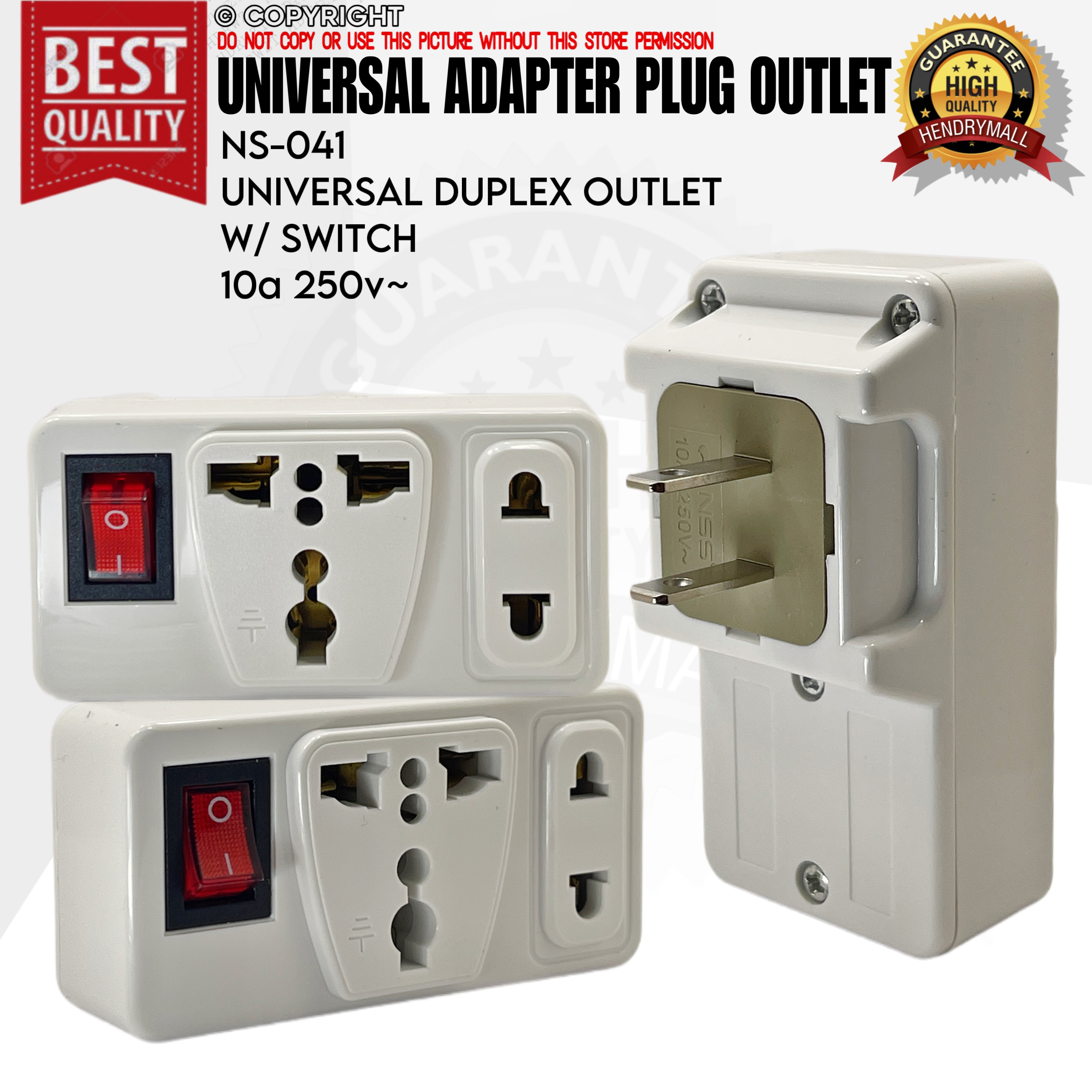UNIVERSAL UNIVERSAL ADAPTER OUTLET AND PLUG CONVERTER OUTLET PLUG ...