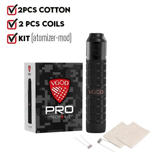 VGOD PRO MECH V2 CAMO SERIES VAPE VAPOR SMOKE WITH COTTON AND COIL ...
