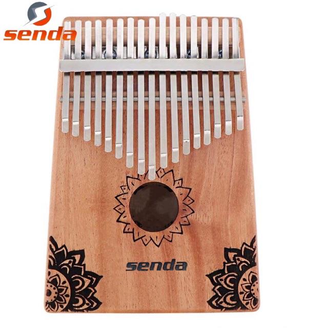 sdrd wireless karaoke Senda Kalimba 17 Keys Thumb Piano and Tune Hammer ...