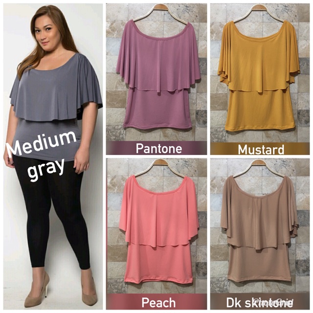 Marian top plus size | Lazada PH