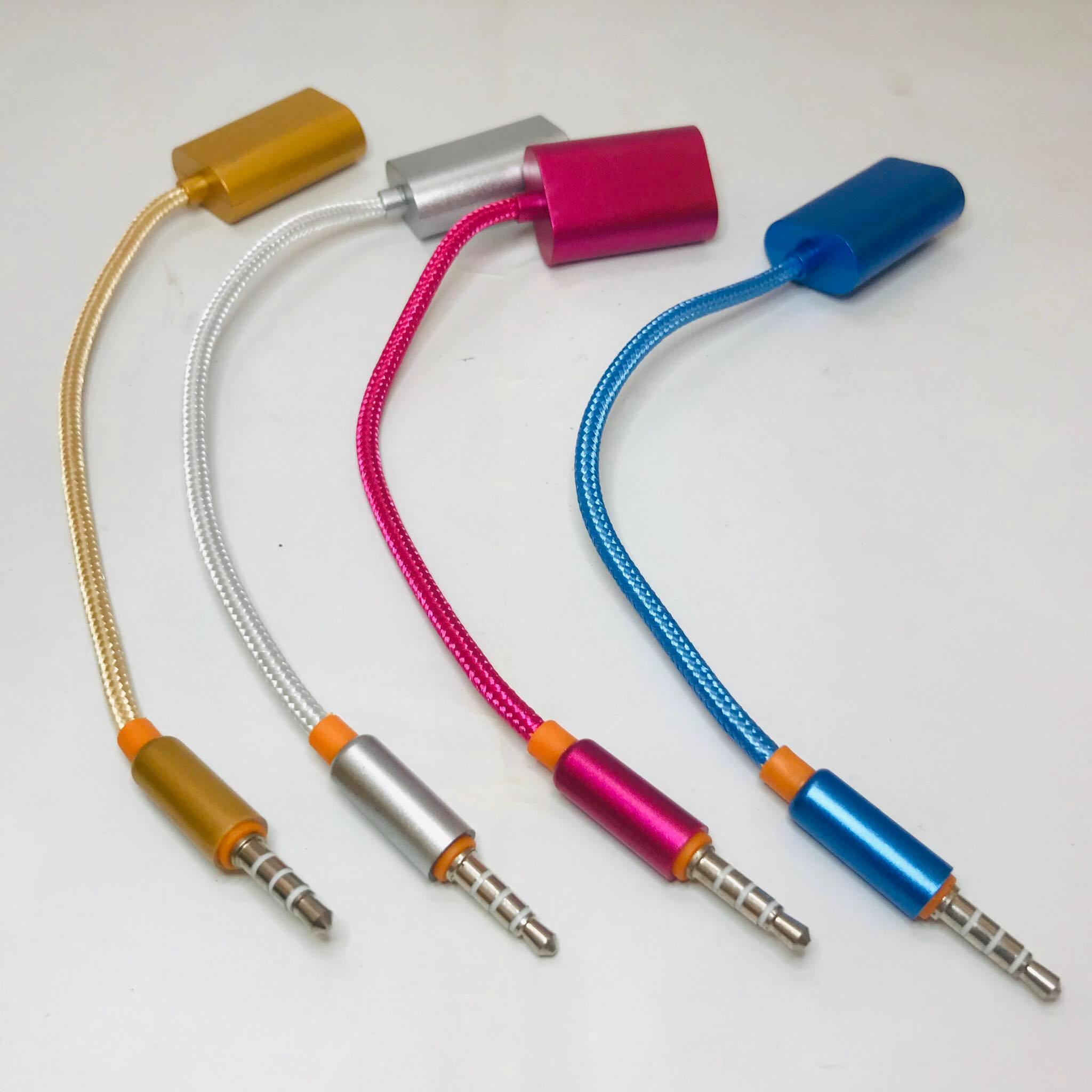 3.5mm Aux Jack 2in1 Splitter Male To Female Multiple Audio Converter ...