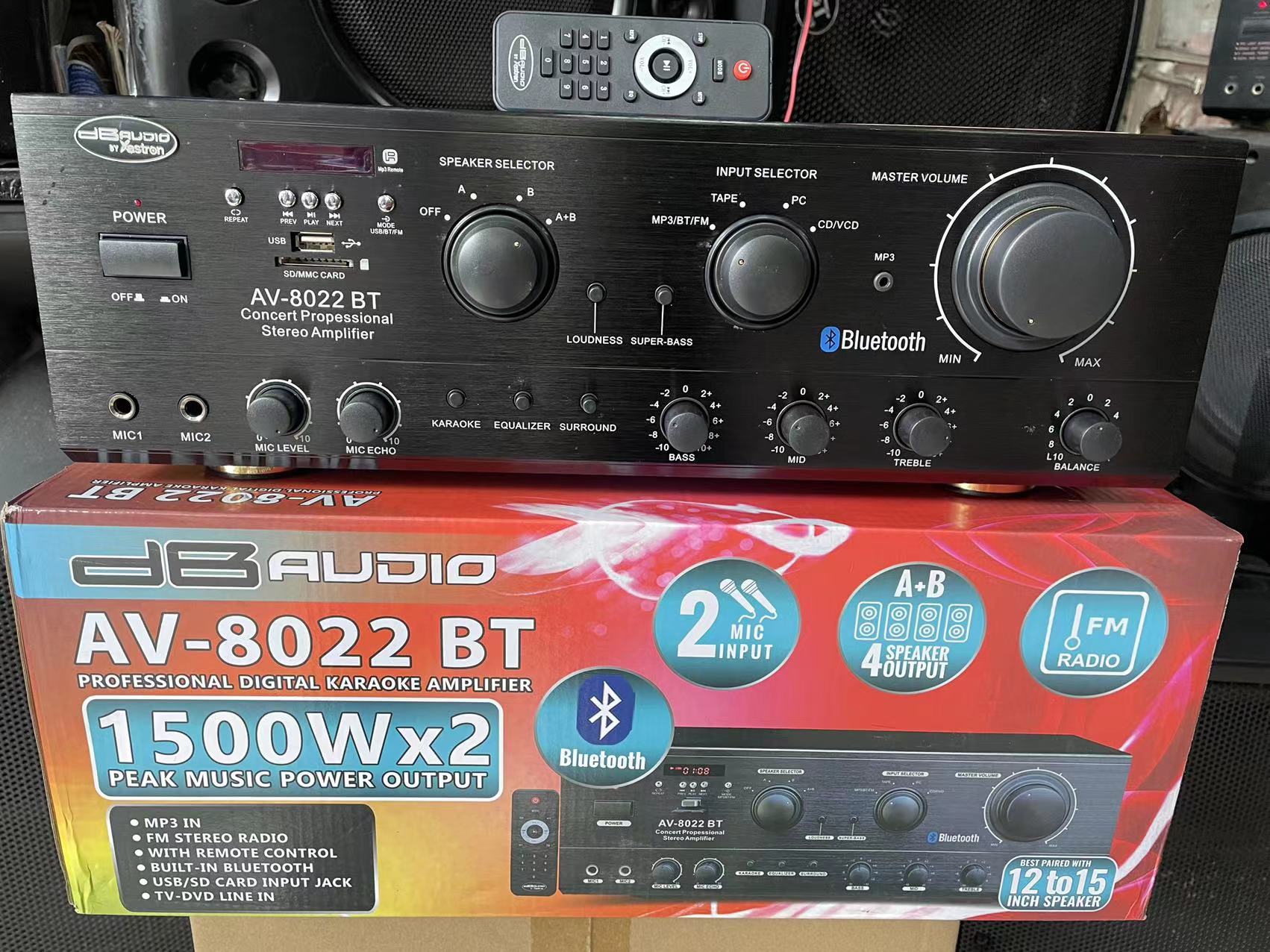 DB AUDIO AMPLIFIER AV 8022BT | Lazada PH