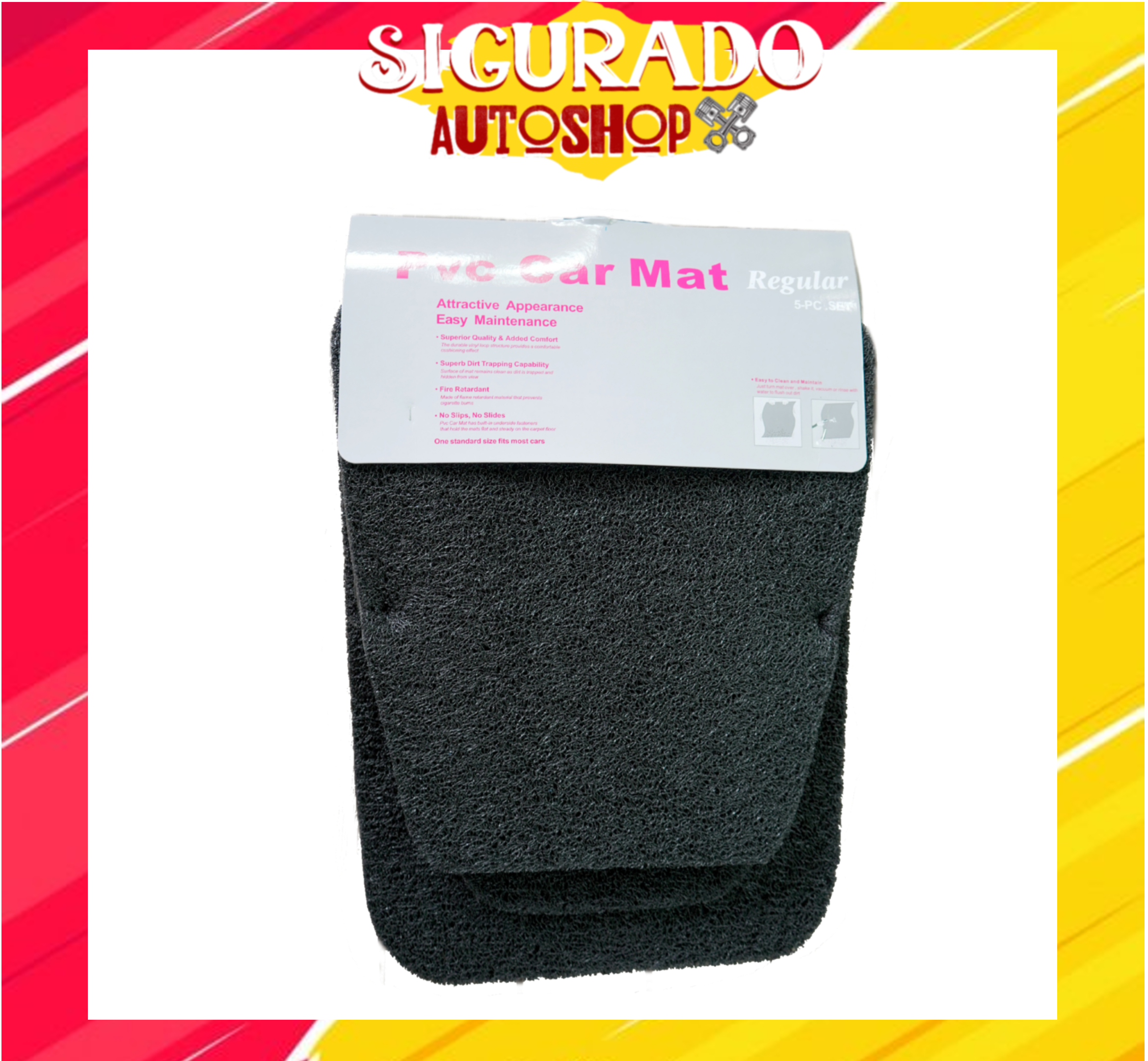 PVC Car Matting - Universal / 3M Type Matting / Spaghetti Type Matting ...