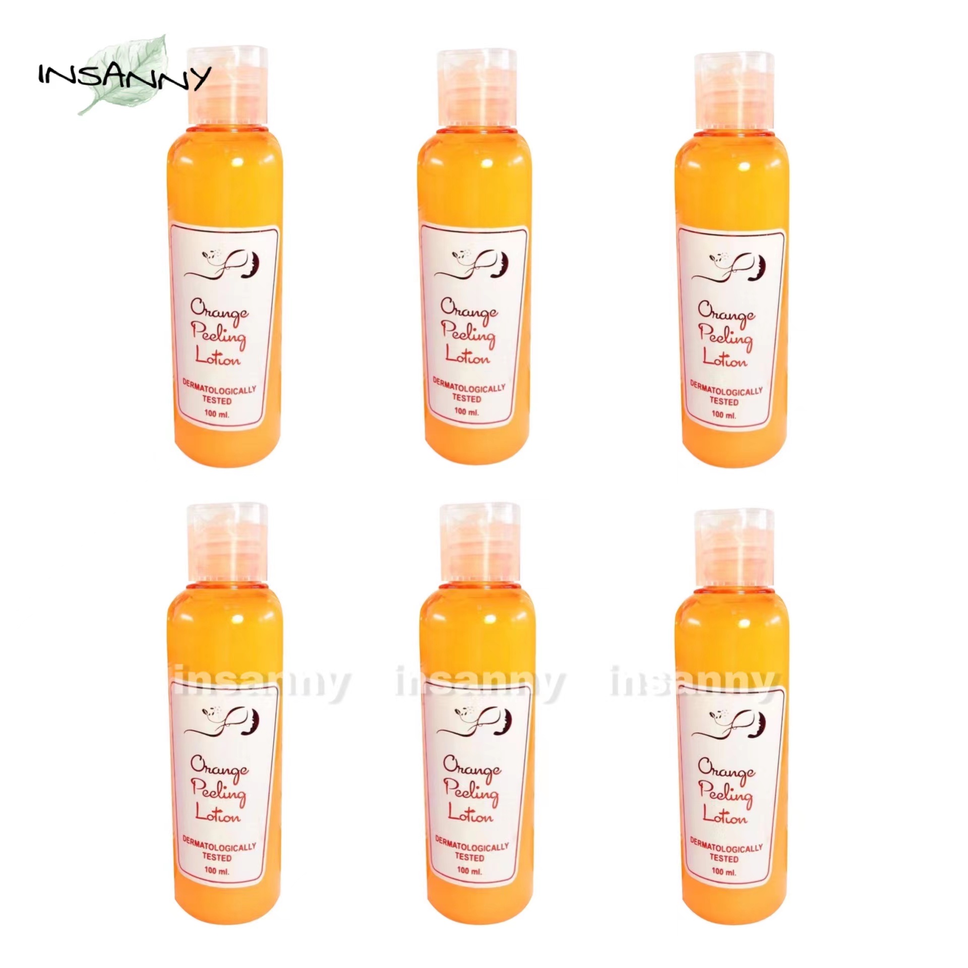 That girl （ Set of 6 ) ORANGE PEELING LOTION by Beauty Wise 100% ...