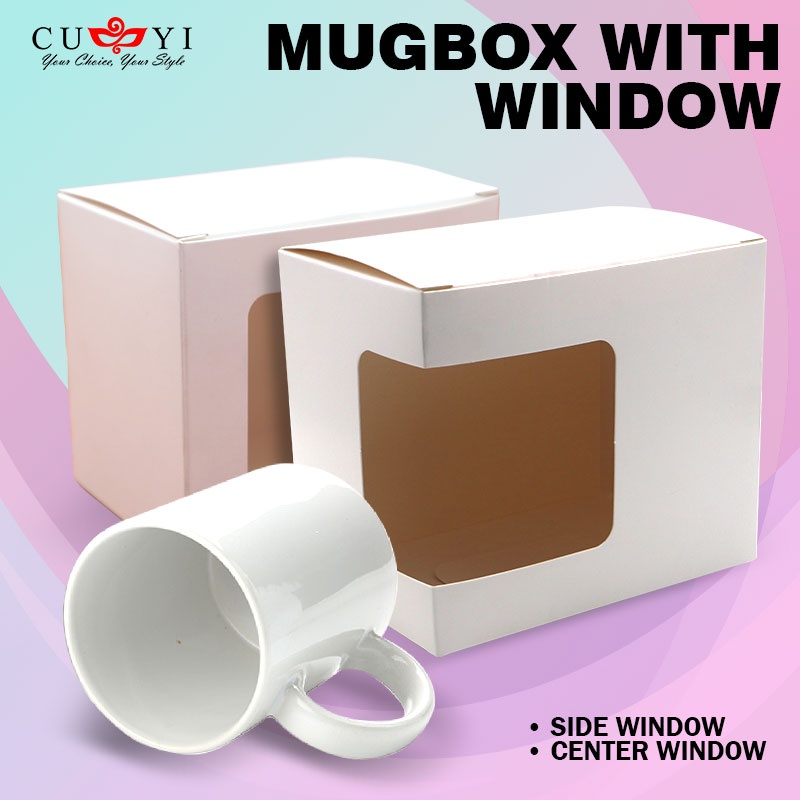 Cuyi Mug Box Full And Window Side Or Center 50 Pcs | Lazada PH