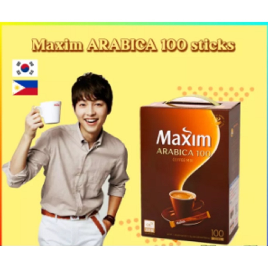 [Fast Shipping] Maxim Deer Mark Korean Coffee Mix 100 Sticks | Lazada PH