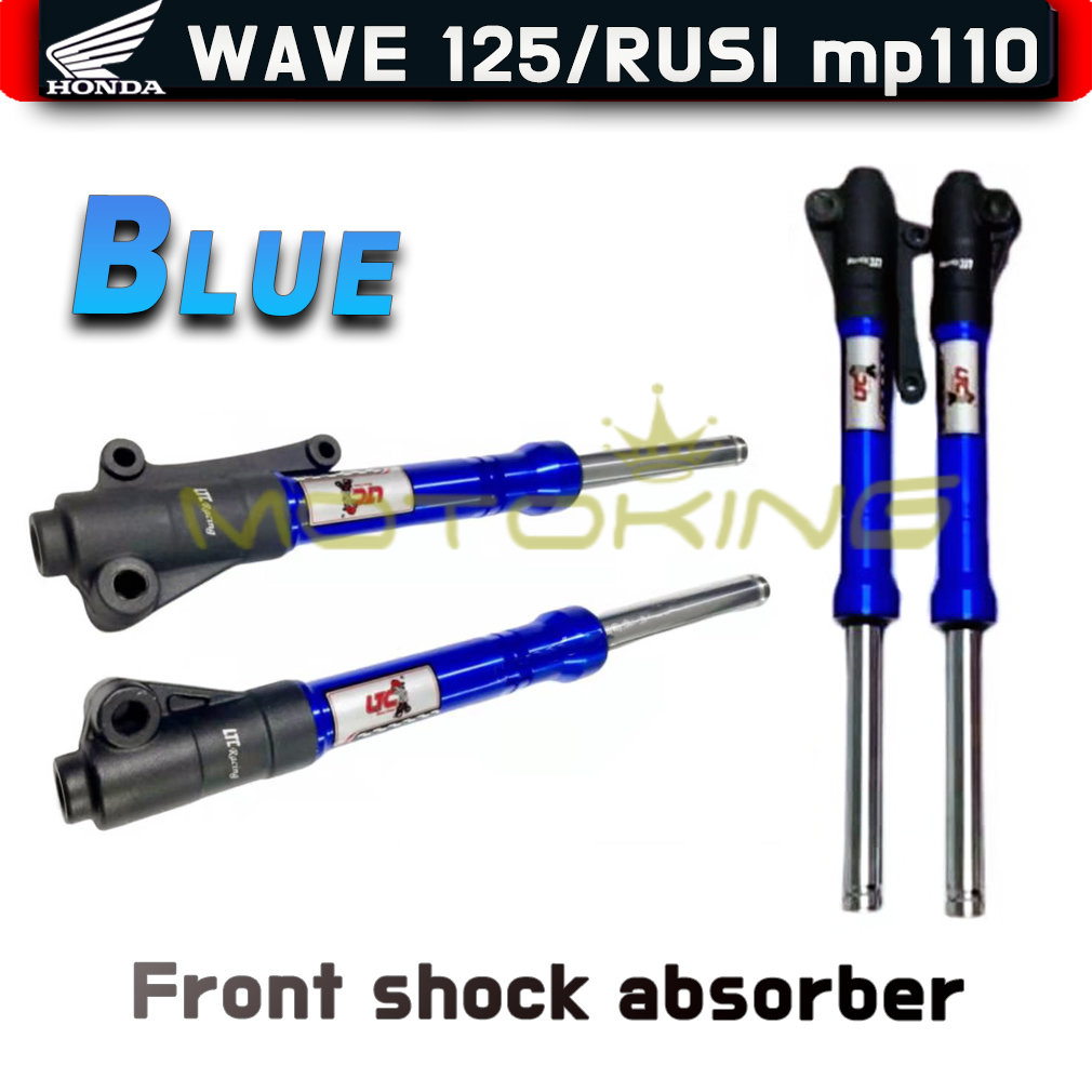 M King⭐ WAVE Motorcycle Front Shock For WAVE 125 /RUSI mp110/bunos 100 ...