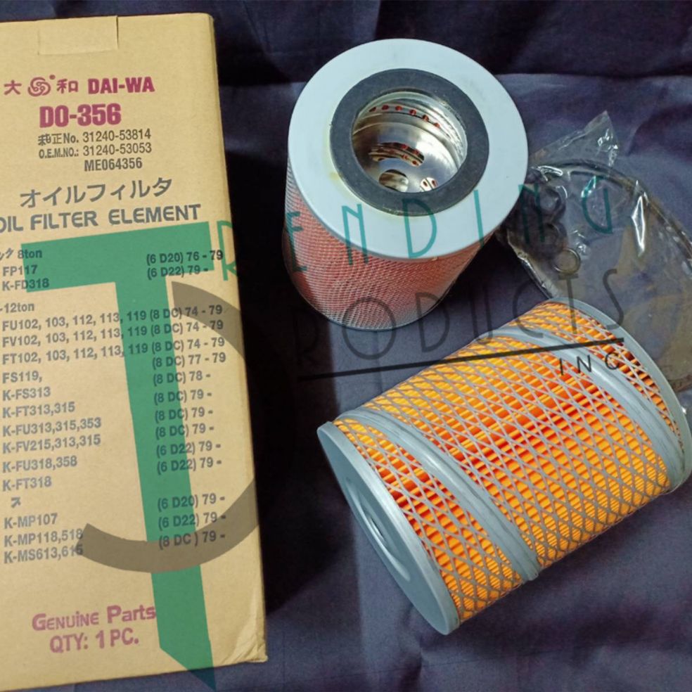 Oil Filter DO 356/ 359, for FUSO Truck, Bus 6D20, 21, 22, 8DC, 10DC ...