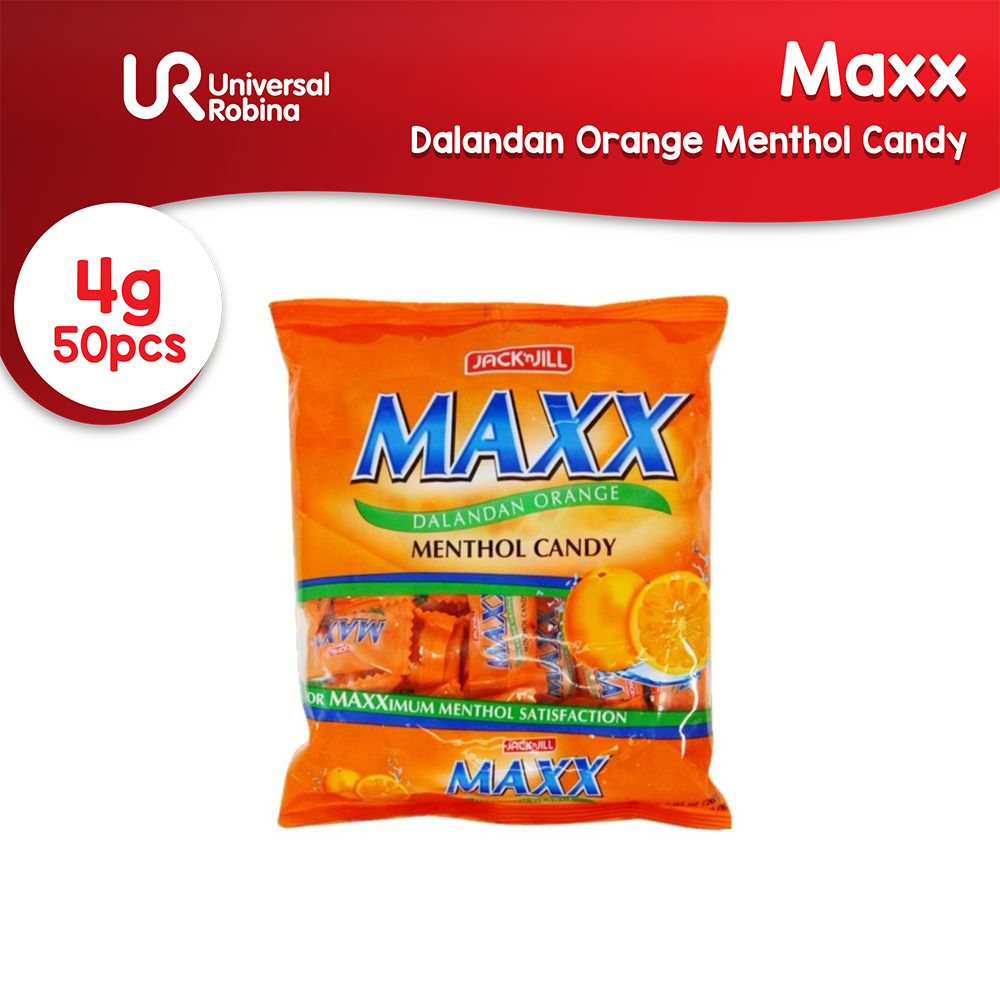 Maxx Dalandan Orange Menthol Candy (50s) | Lazada PH