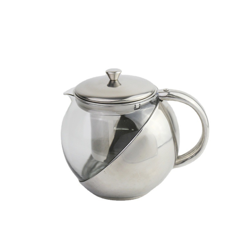 500mL Glass Pot, Glass Teapot With Infuser, Coffee Pot Glass, Glass ...