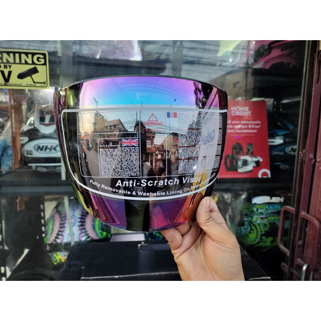 Visor/Lens for RXR/HONDA/ HNJ Titan A4003 Half Face Helmet | Lazada PH