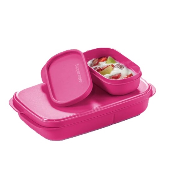 fv Tupperware Mylunch Airtight Liquid Tight Lunch Box Snack Box Tapao ...