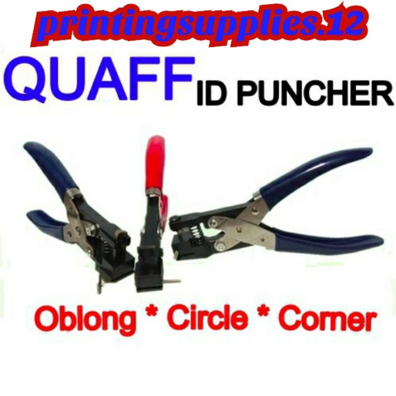 QUAFF HANDHELD ID PUNCHER (oblongcirclecorner)HEAVY DUTY | Lazada PH
