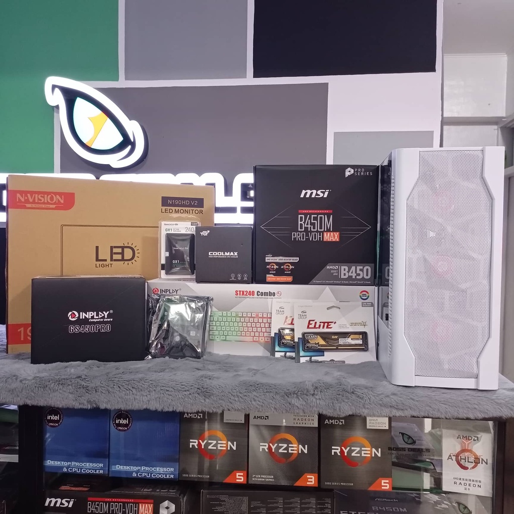 AMD RYZEN 5 5600G DESKTOP PC PACKAGE (ALL BRAND NEW) | Lazada PH