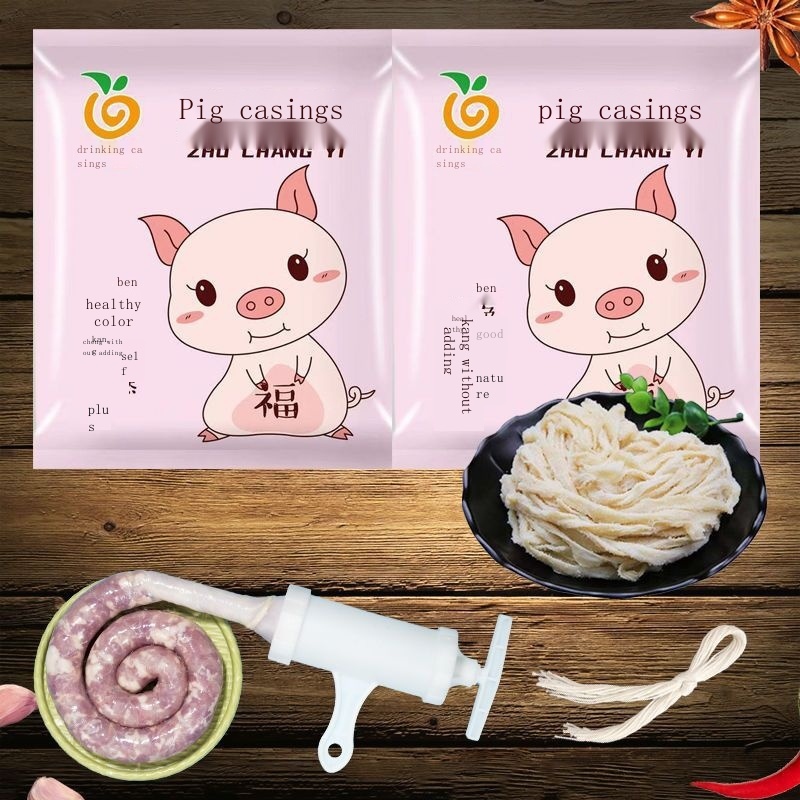 Select high-quality casing edible hog vegetables intestinal let ...