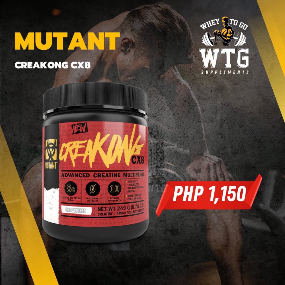 Mutant creakong CX8 creatine powder 300g | Lazada PH